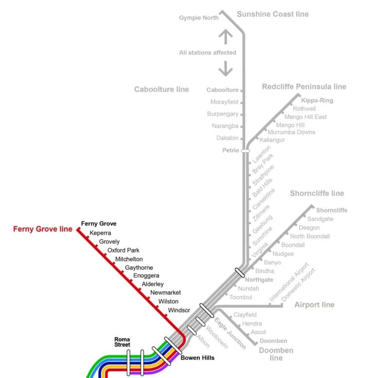 Service Changes (Track Work) | Brisbane Airtrain