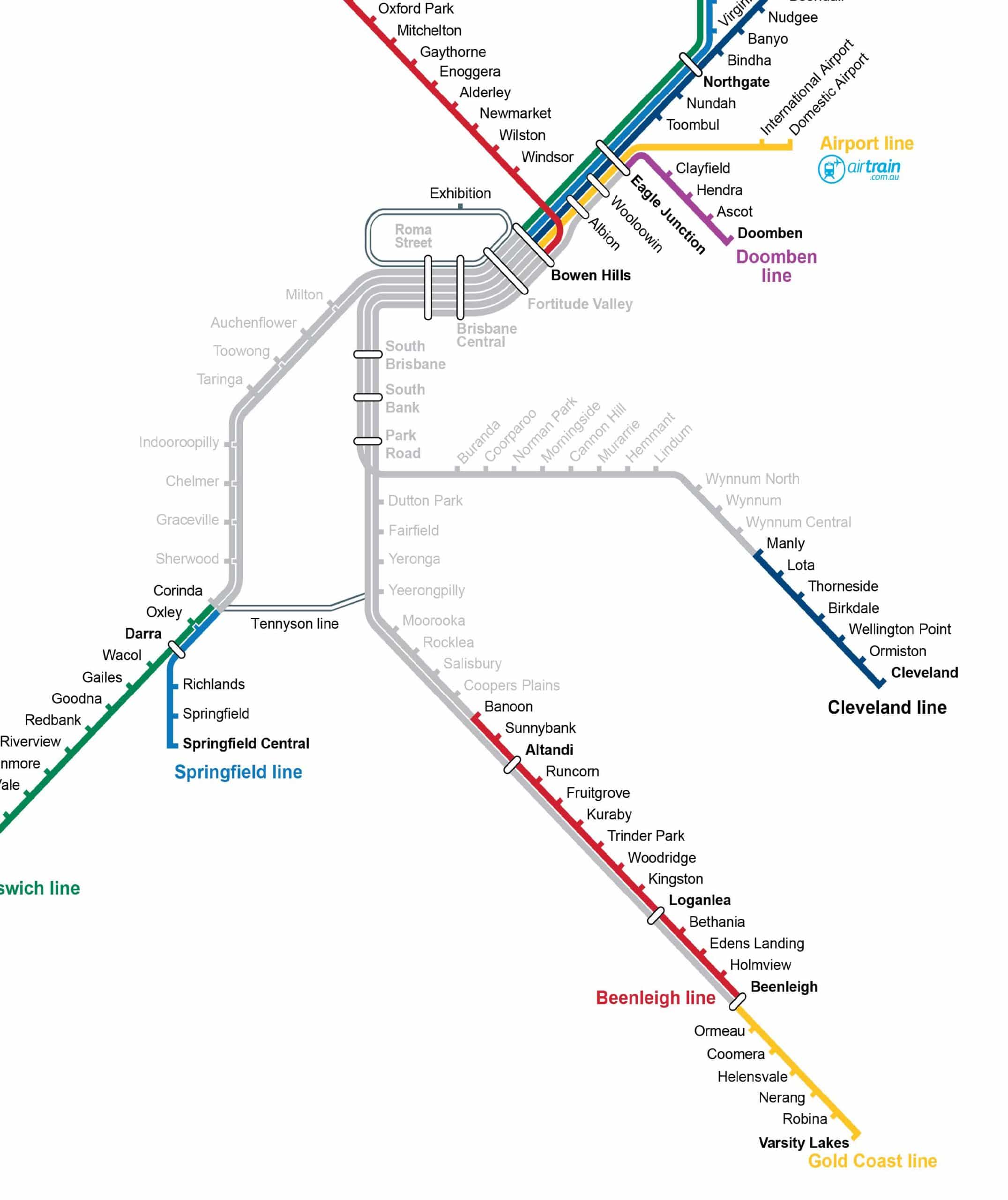 Service Changes (Track Work) | Brisbane Airtrain