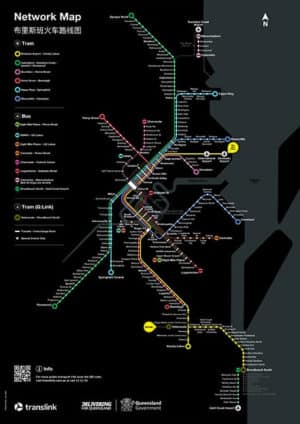 Network Map | Brisbane Airtrain